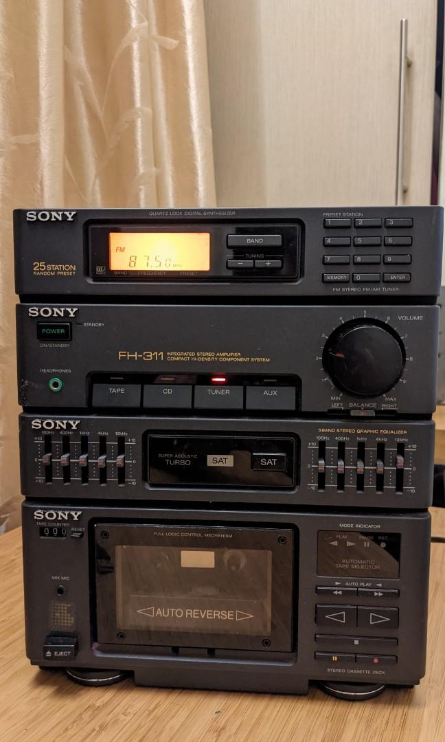 Sony FH 311 Hifi Radio Component System, Audio, Other Audio Equipment ...