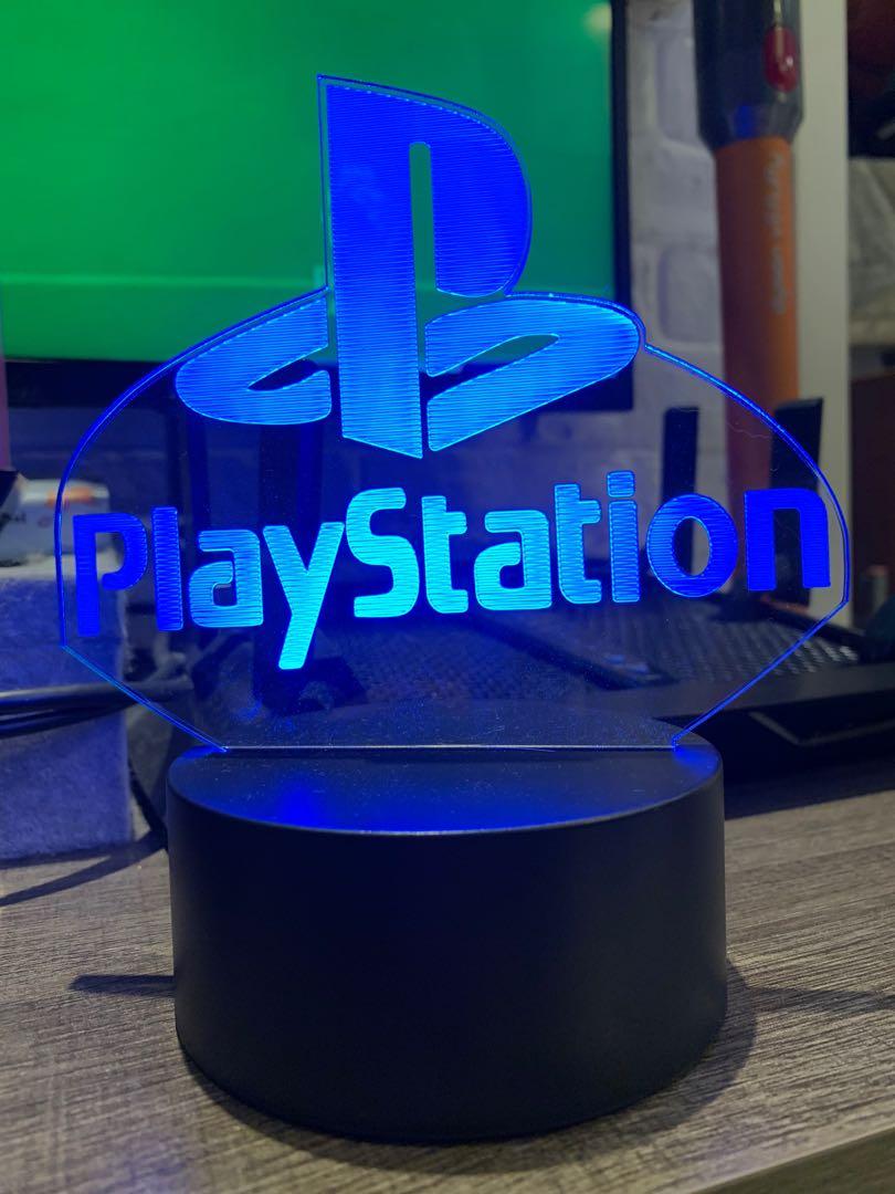 全新索尼Sony Playstation LED變色信仰燈, 電子遊戲, 電子遊戲機, PlayStation - Carousell