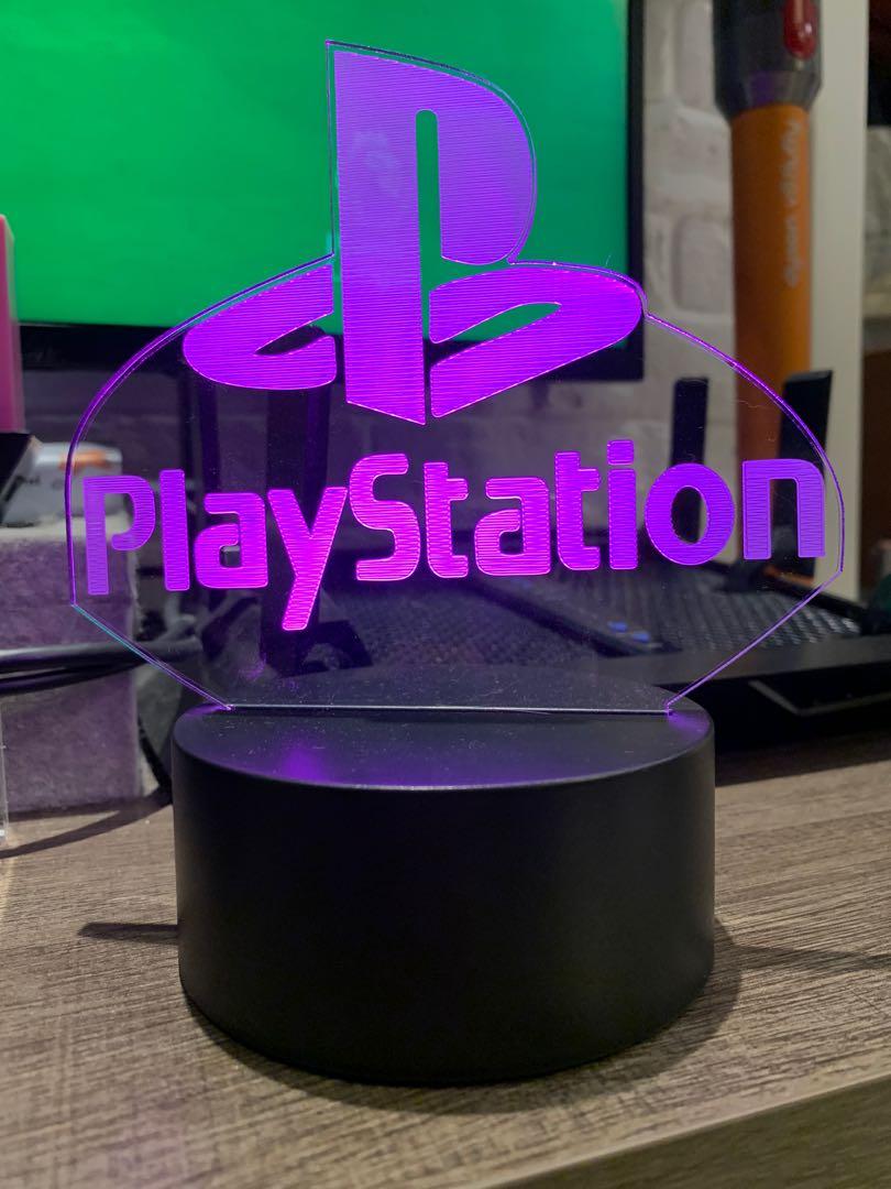 全新索尼Sony Playstation LED變色信仰燈, 電子遊戲, 電子遊戲機, PlayStation - Carousell