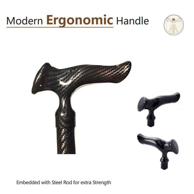 Stickplus Ergonomic #WS03, Agegracefully Smart Walking Stick, Walking ...