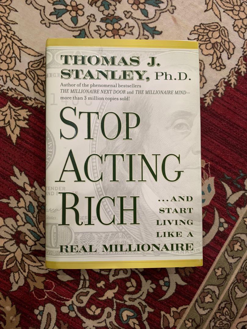 Stop Acting Rich, Hobbies & Toys, Books & Magazines, Storybooks on ...