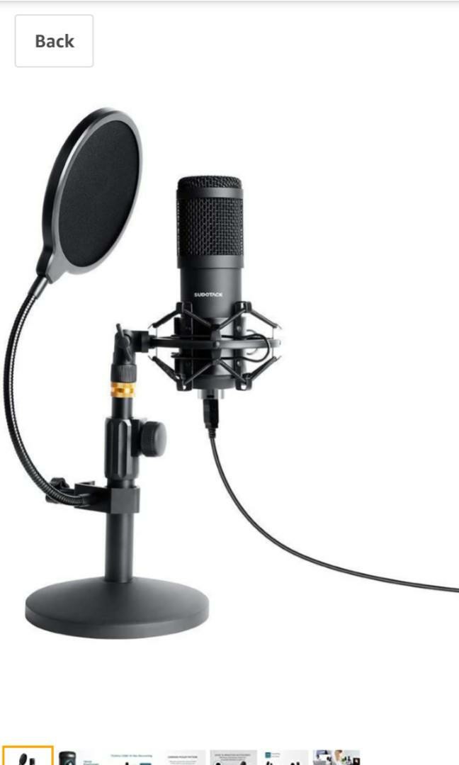 SUDOTACK Microphone Set ST-810, Audio, Microphones on Carousell