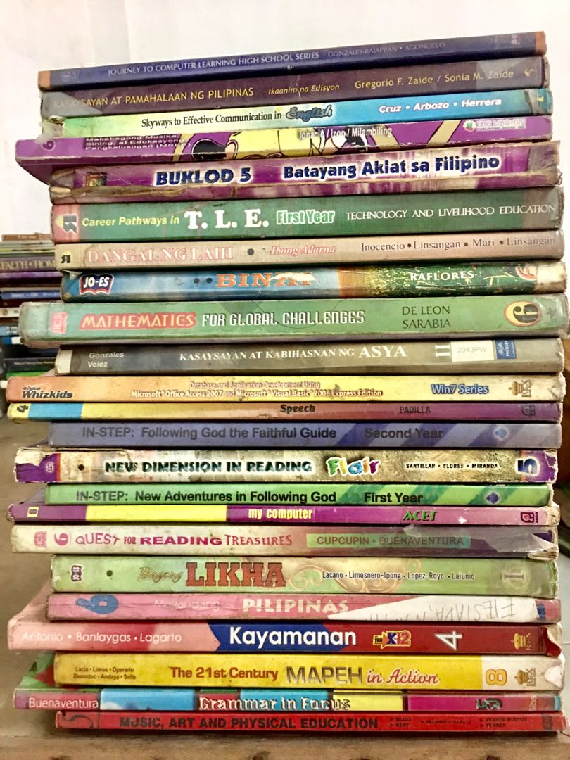 SUPER SALE! Elementary and High School Old Books (Preloved), Hobbies ...