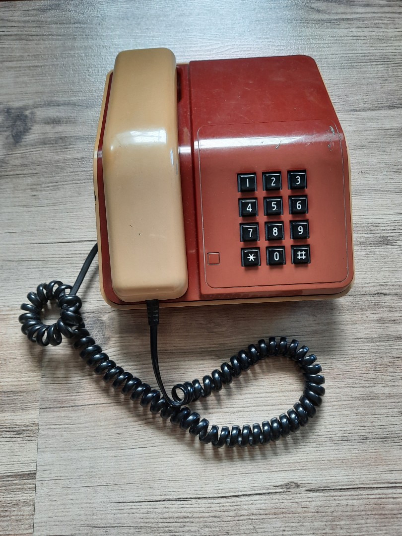 Telephone 80s, Hobbies & Toys, Memorabilia & Collectibles, Vintage ...