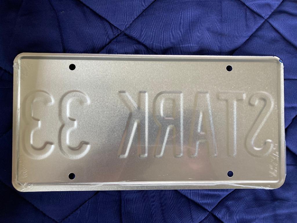The Avengers | Tony Stark Movie Plate Prop, Hobbies & Toys, Memorabilia ...