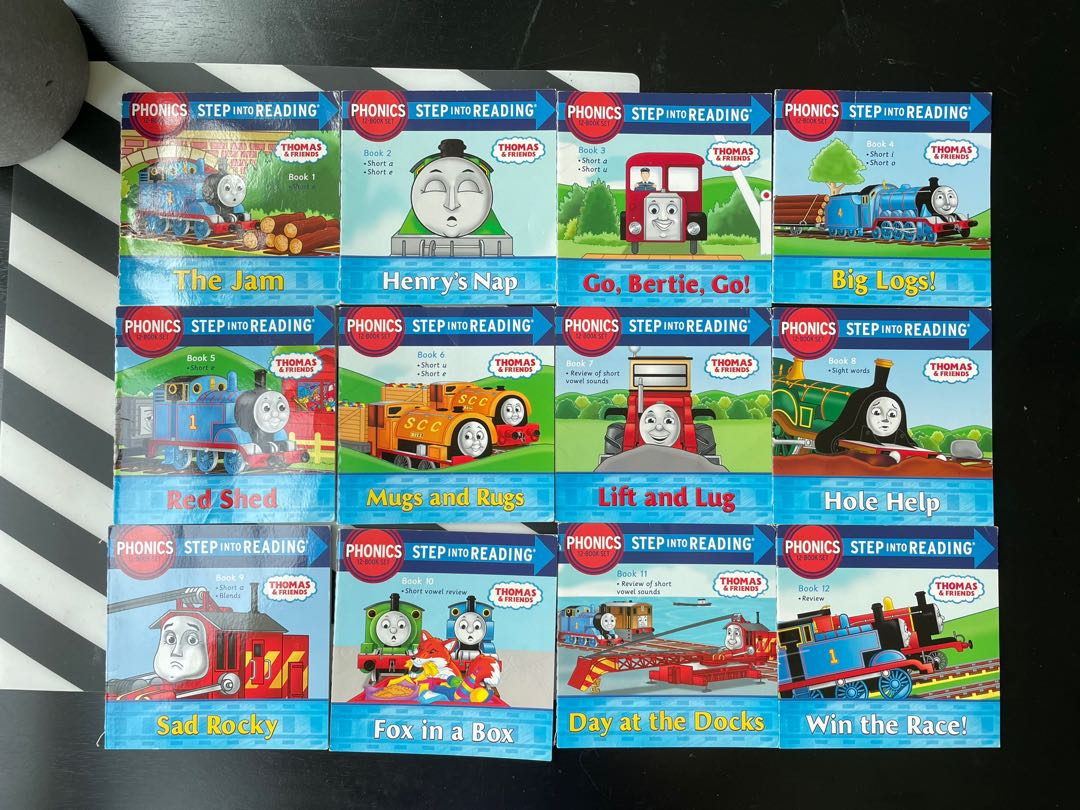Thomas and Friends Step into Reading Phonics 12-book set, Hobbies ...