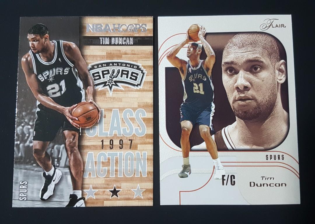 Tim Duncan Cards, Hobbies & Toys, Toys & Games on Carousell