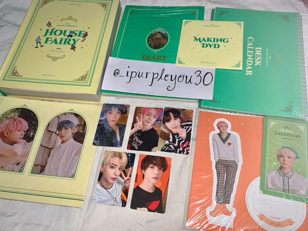 TXT 2021 SEASON’S GREETINGS TXT SG 2021, Hobbies & Toys, Memorabilia ...