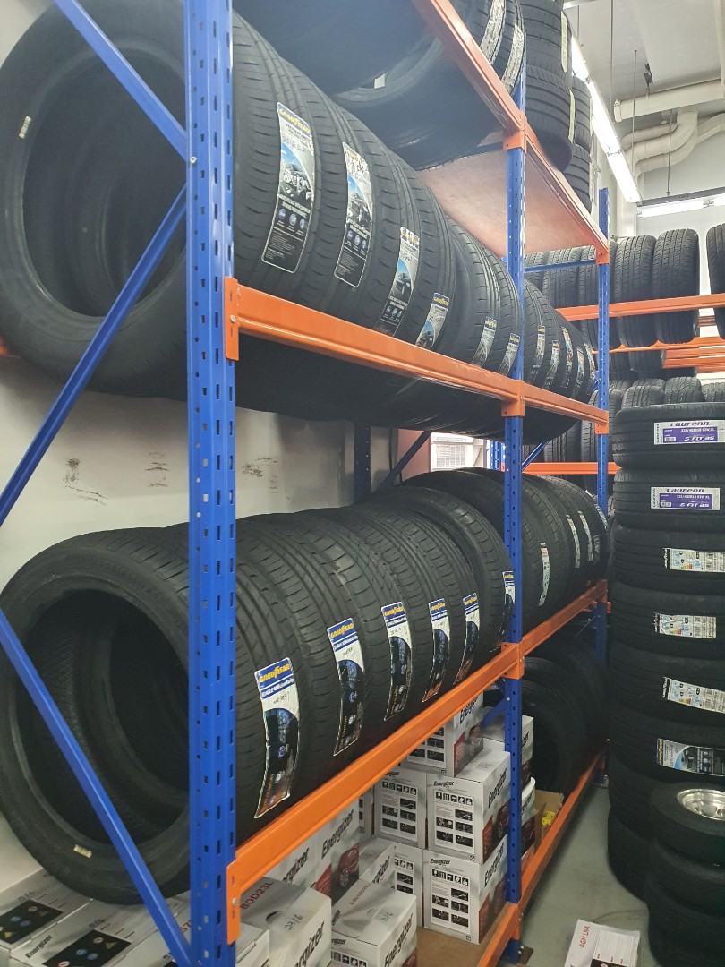 Tyre rack, Furniture & Home Living, Furniture, Shelves, Cabinets ...