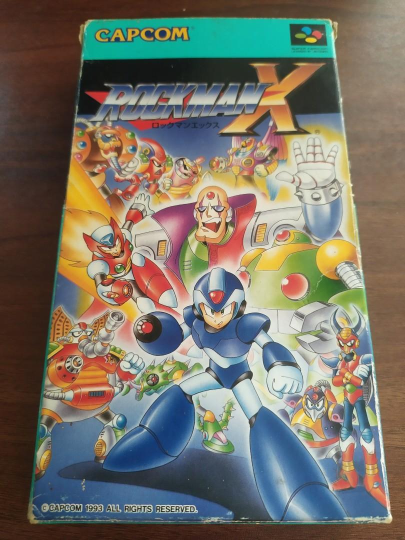 Vintage Rockman X Super Famicom 1993, Video Gaming, Video Games ...