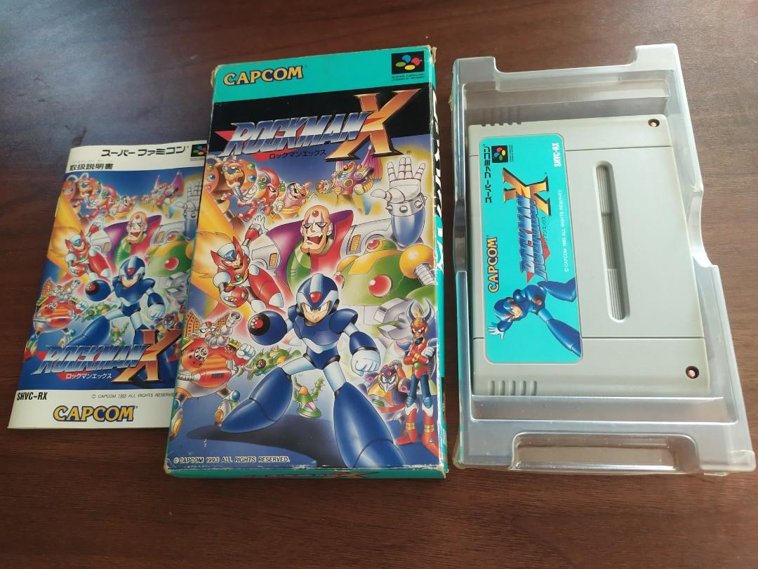 Vintage Rockman X Super Famicom 1993, Video Gaming, Video Games ...