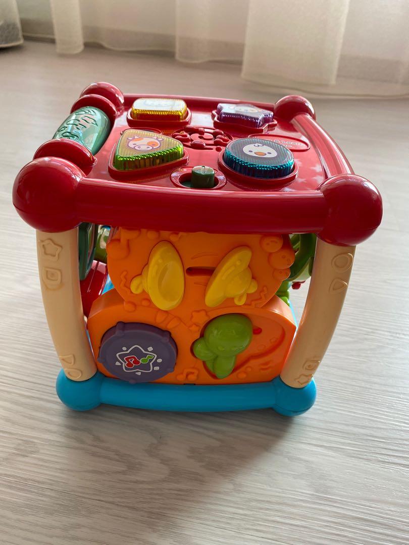 VTech Turn & Learn cube, Babies & Kids, Infant Playtime on Carousell