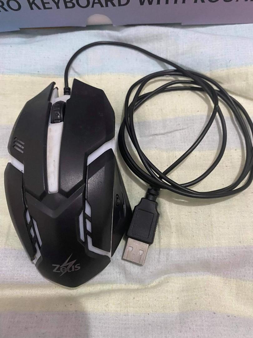 ZEUS KEYBOARD AND MOUSE SET, Computers & Tech, Parts & Accessories ...