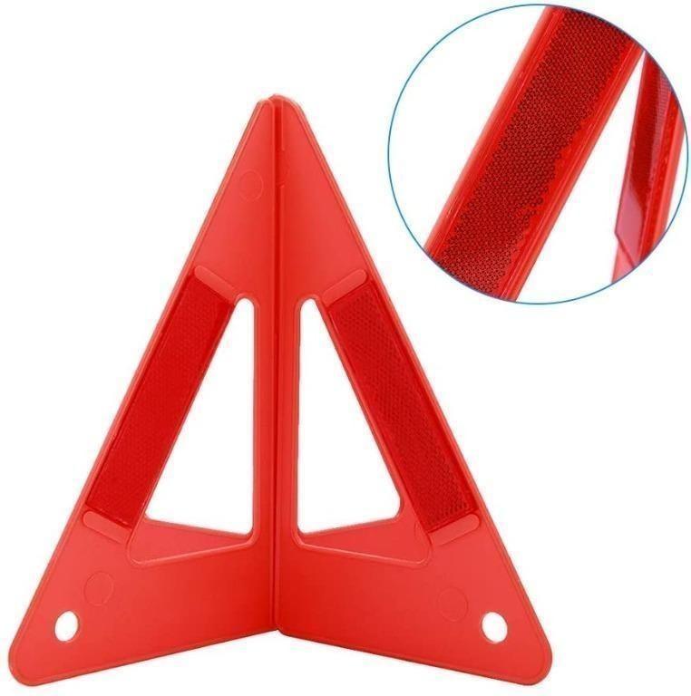 9782) Warning Triangles, Portable Car Emergency Breakdown Reflective ...