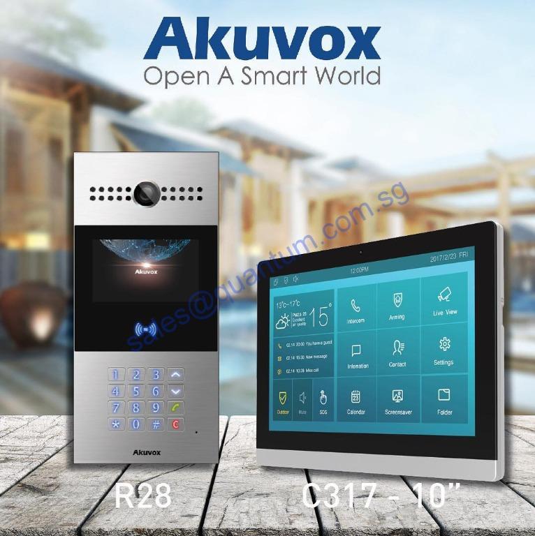 Akuvox Smart Intercom Products with Smartphone App, Computers & Tech, Parts & Accessories, Other ...