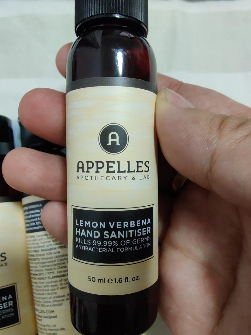 Appelles Apothecary & Lab Lemon Verbena Hand Sanitiser, Beauty ...