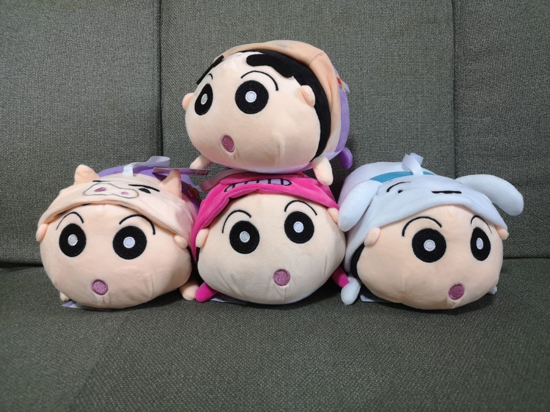 Authentic crayon shinchan shin-chan plush soft toy / xiao bai costume ...