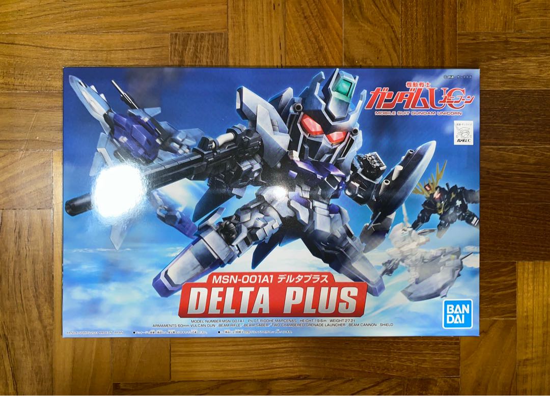 BB Delta Plus Gundam Gunpla, Hobbies & Toys, Toys & Games on Carousell