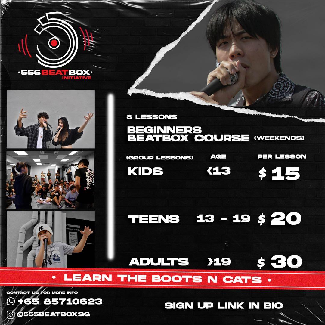 Beatbox Lessons, Hobbies & Toys, Music & Media, Musical Instruments on ...