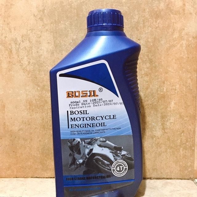Bosil 4T 10W/40 Fully Synthetic - Premium quality Motorcycle Engine oil ...