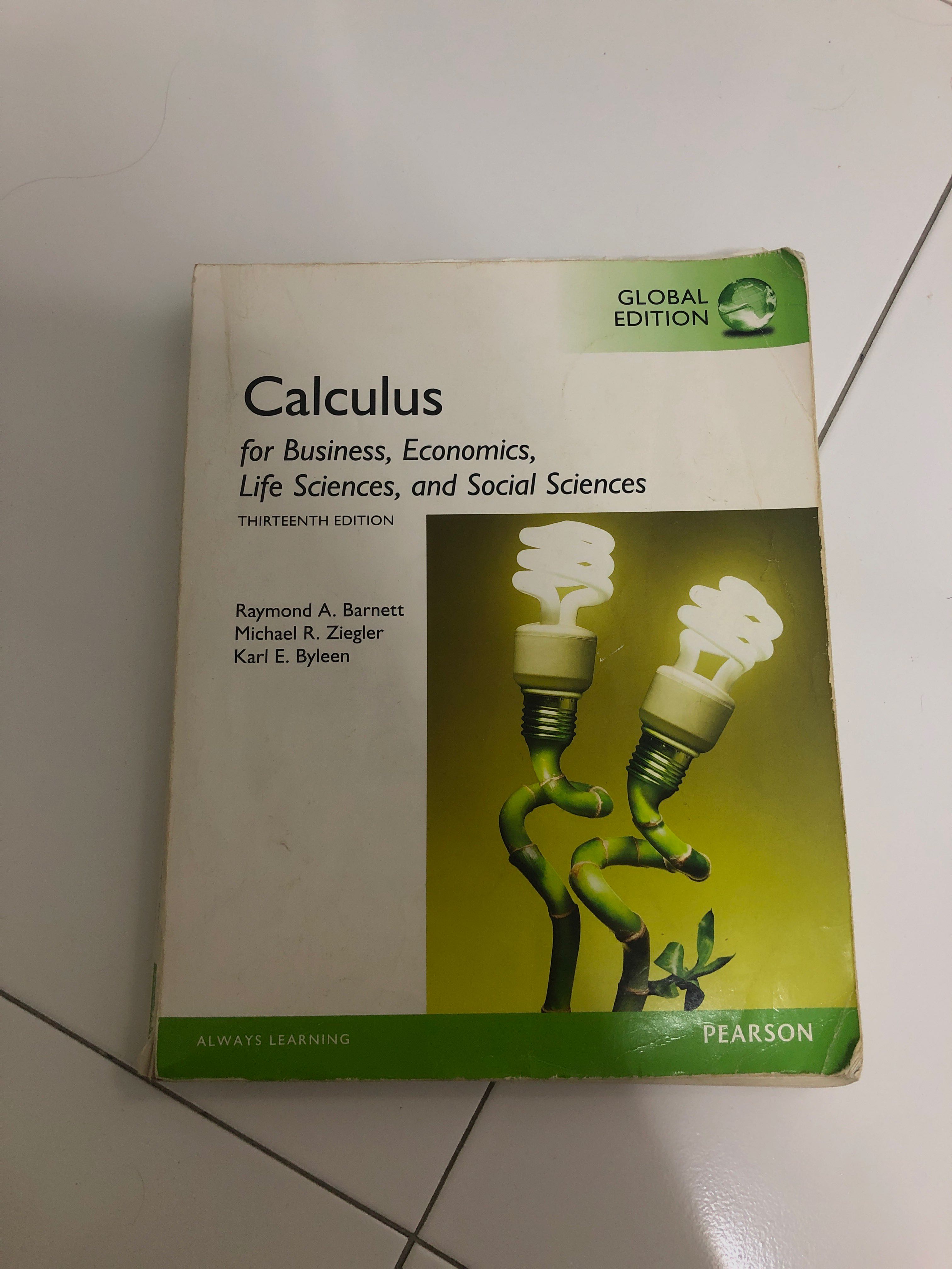 Calculus textbook, Hobbies & Toys, Books & Magazines, Textbooks on ...
