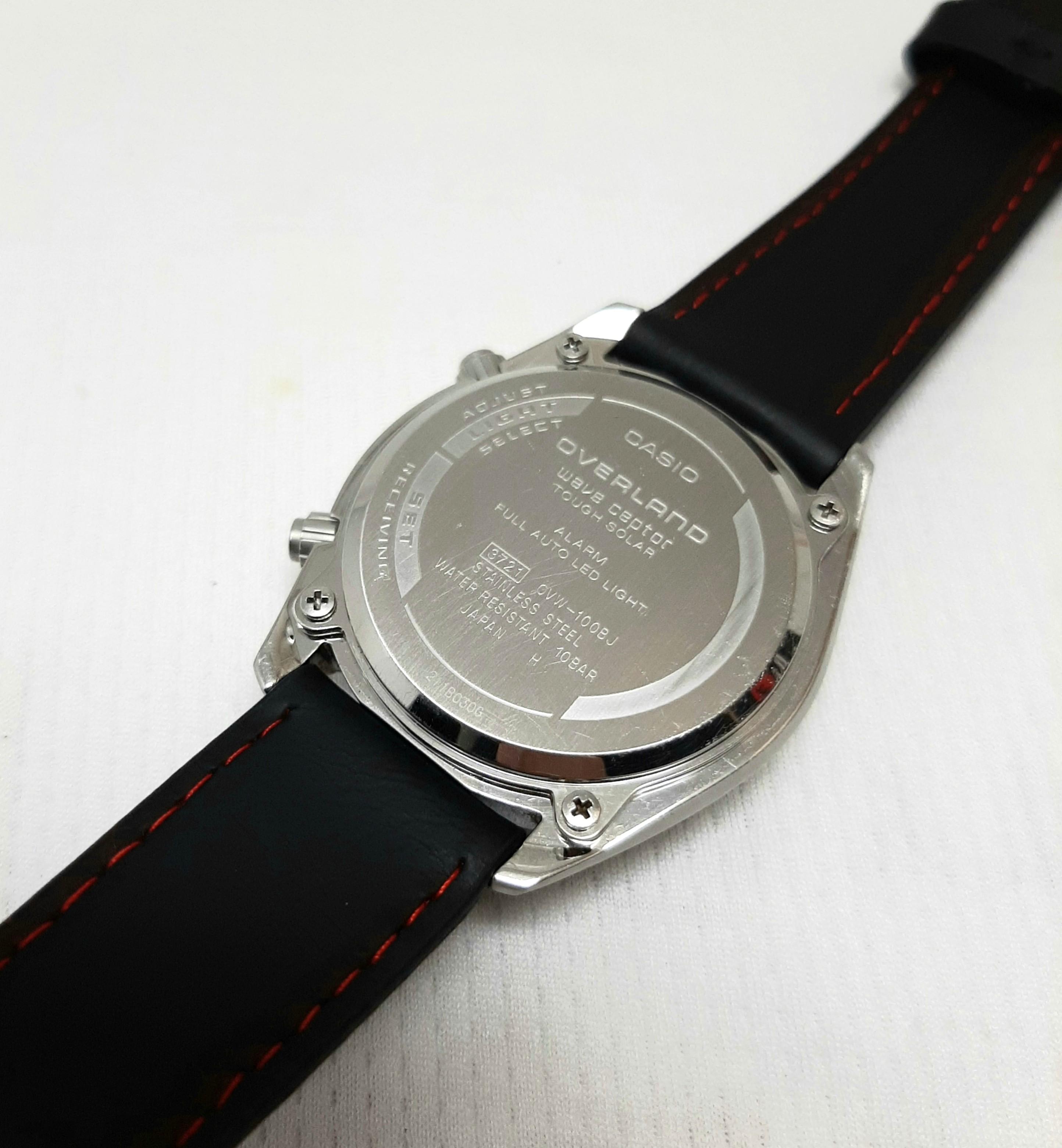 “Sold” Casio Overland OVW-100 WTS Wave Ceptor Auto Calender Tough Solar ...