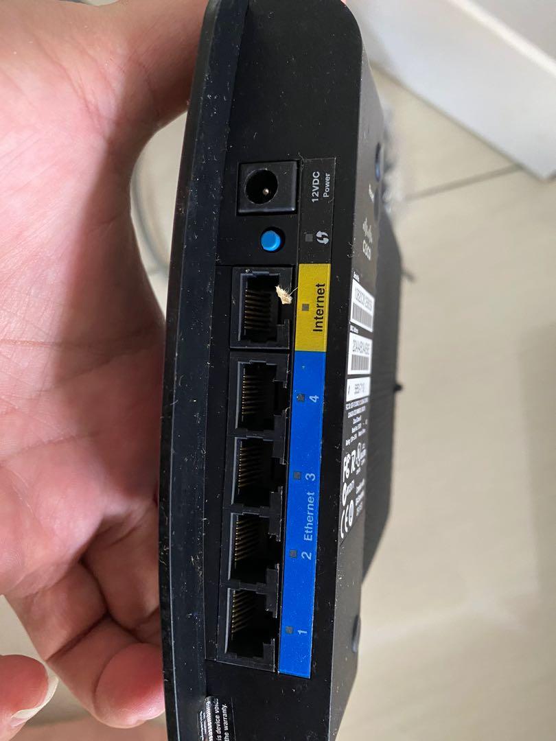 CISCO router Linksys E1200, Computers & Tech, Desktops on Carousell