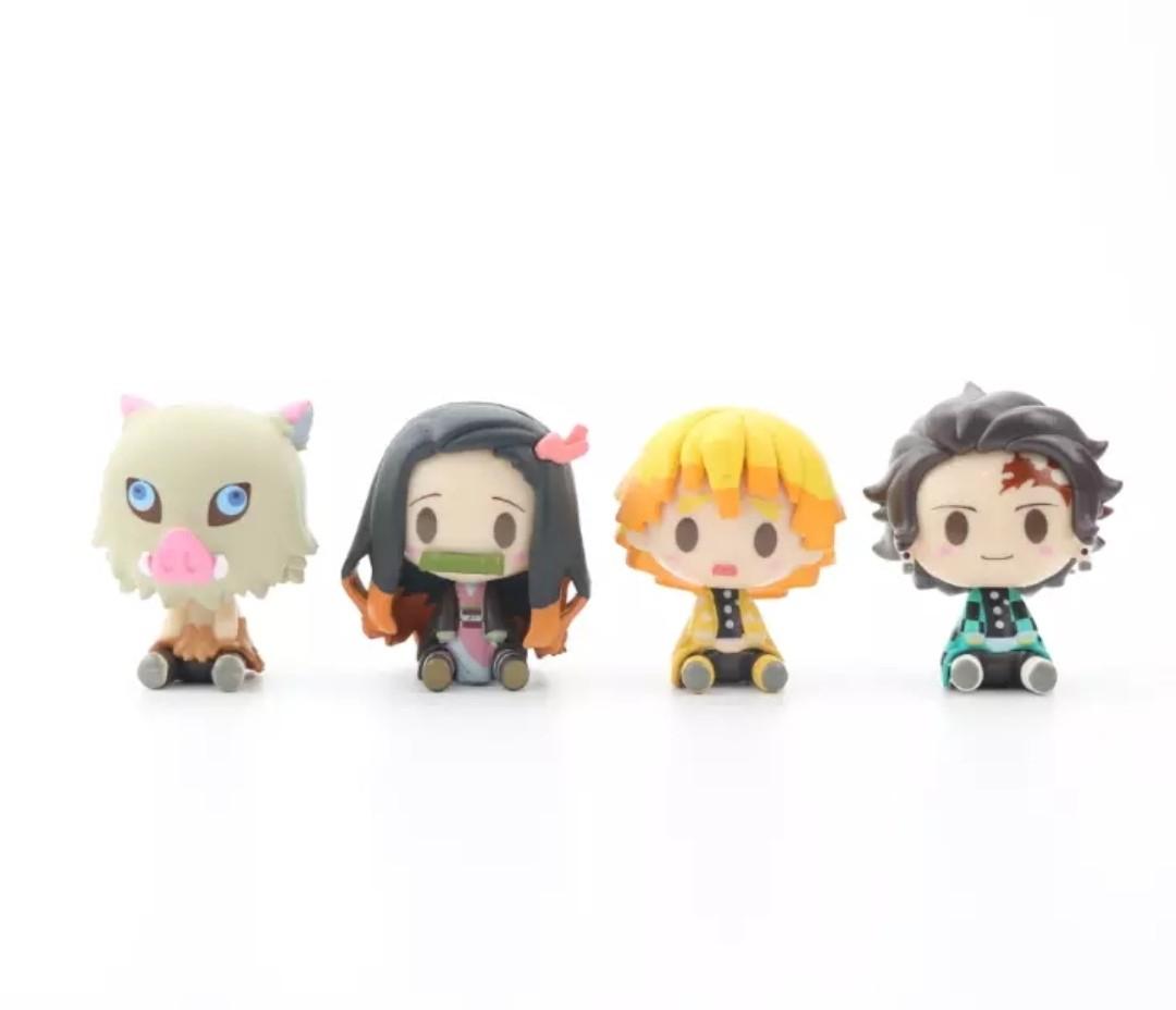 Demon slayers figurines sets, Hobbies & Toys, Memorabilia ...