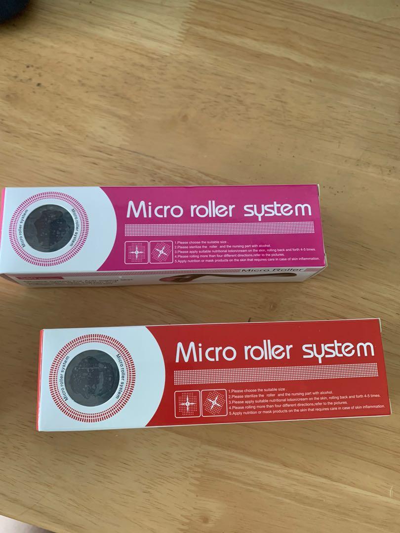 Derma micro roller system 0.25mm, Beauty & Personal Care, Face, Face ...