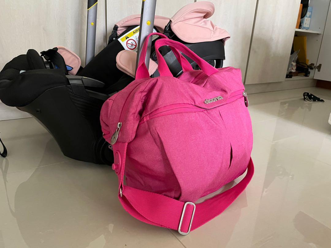 Doona pink stroller with iso fix and bag, Babies & Kids, Going Out ...