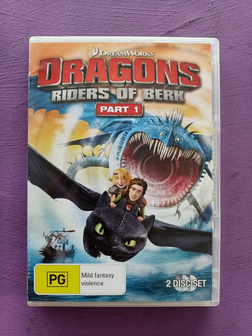 DVD Dragons : Riders Of Berk ( Part 1 ), Hobbies & Toys, Music & Media ...
