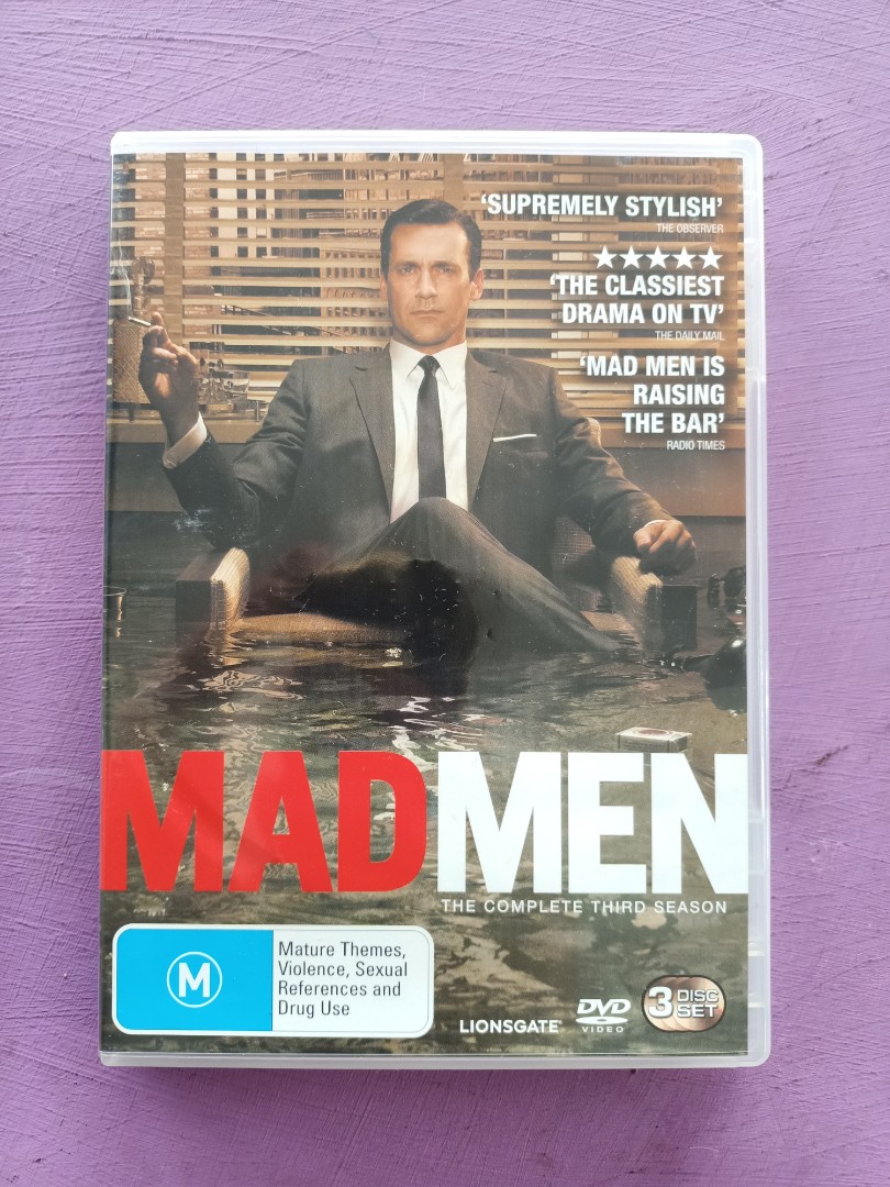 DVD Series : Mad Men, Hobbies & Toys, Music & Media, CDs & DVDs on ...