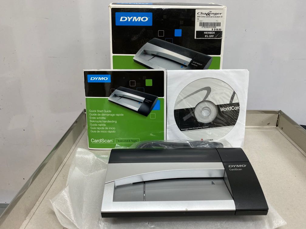 Dymo card scanner, Computers & Tech, Printers, Scanners & Copiers on ...
