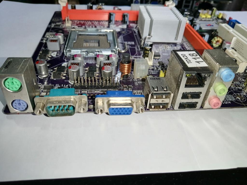 ECS G31T-M7 Rev. 3 LGA 775 Motherboard Core2Duo Core2Quad, Computers ...