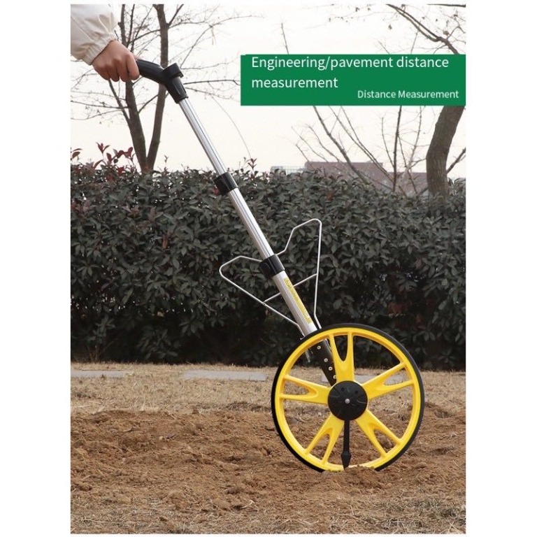 Electric Digital Hand Push Distance Measuring Wheel Road Meter Wheel ...