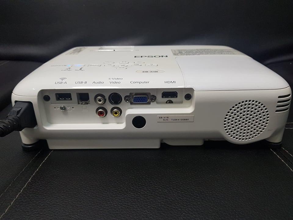 Epson EB-X18 projector 3000 lumens XGA bright display, TV & Home ...
