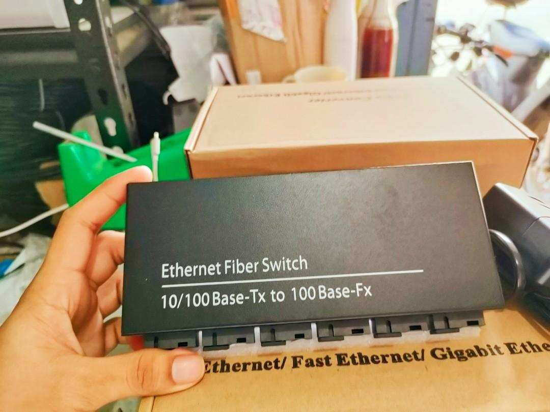 Ethernet Fiber Switch(gigabit and Non-Gigabit), Computers & Tech, Parts ...