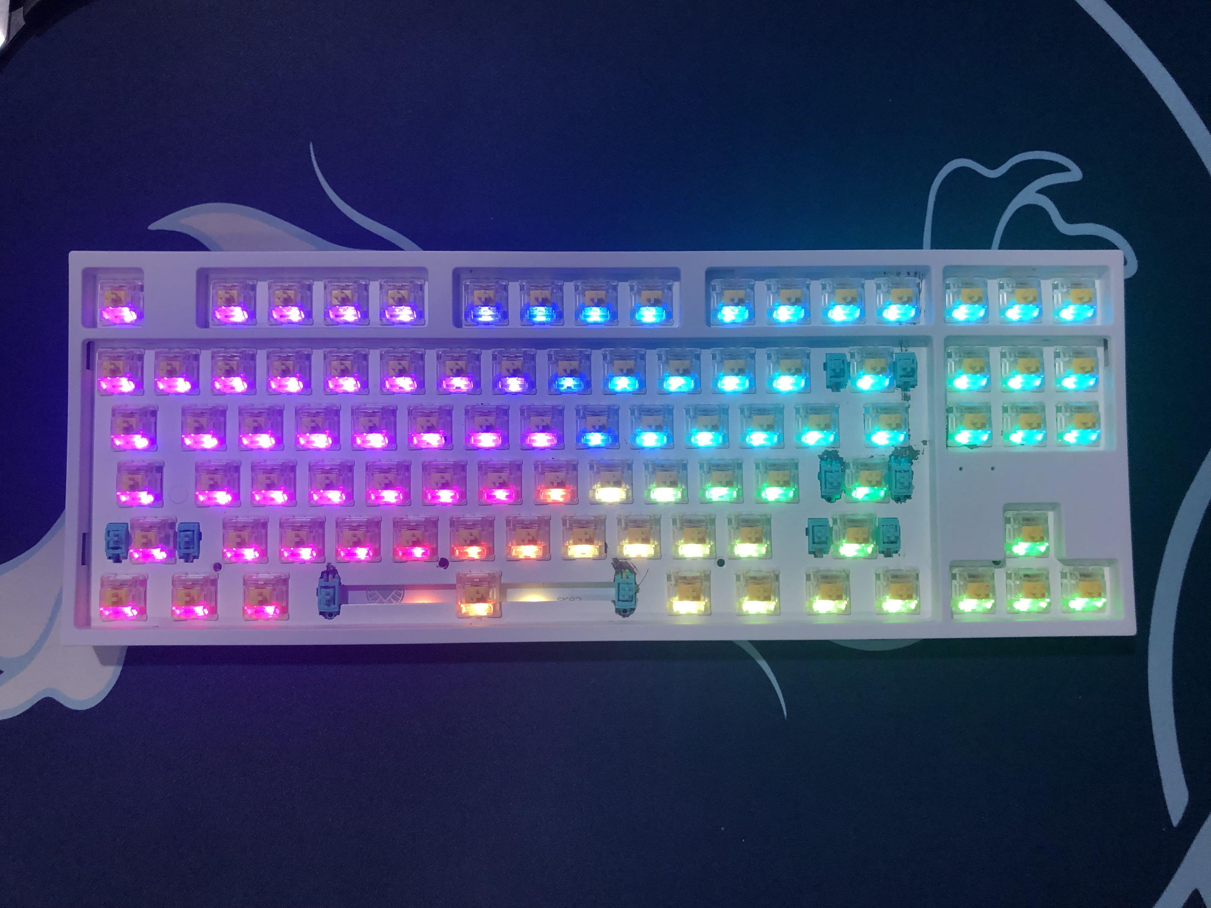 TKL Everglide SK87 Custom Mechanical Keyboard, Computers & Tech, Parts ...