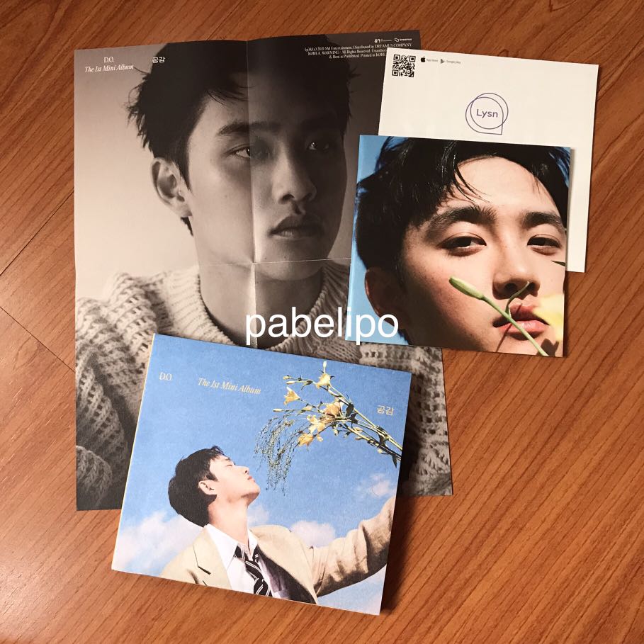 [EXO D.O.] Empathy Digipack Album (Blue Ver.), Hobbies & Toys ...