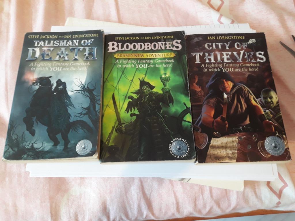 Fighting fantasy gamebooks, Hobbies & Toys, Books & Magazines, Children ...
