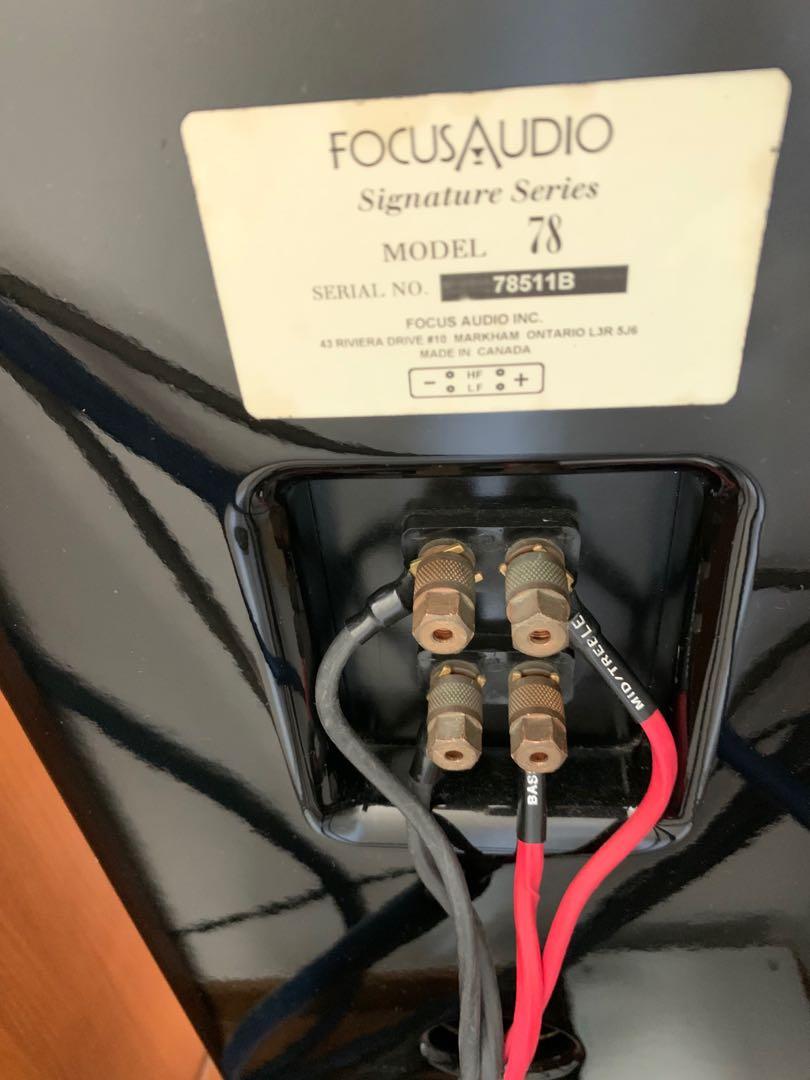 Focus Audio FS78SE Speaker,, Audio, Soundbars, Speakers & Amplifiers on ...