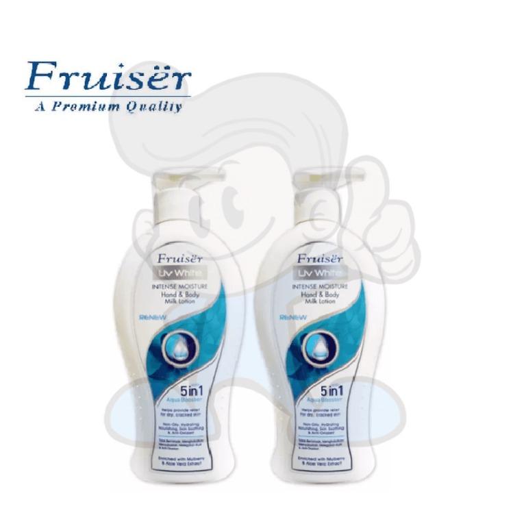 Fruiser UV Lotion Renew with 5 in 1 Aqua Booster (2 x 400ml), Beauty ...