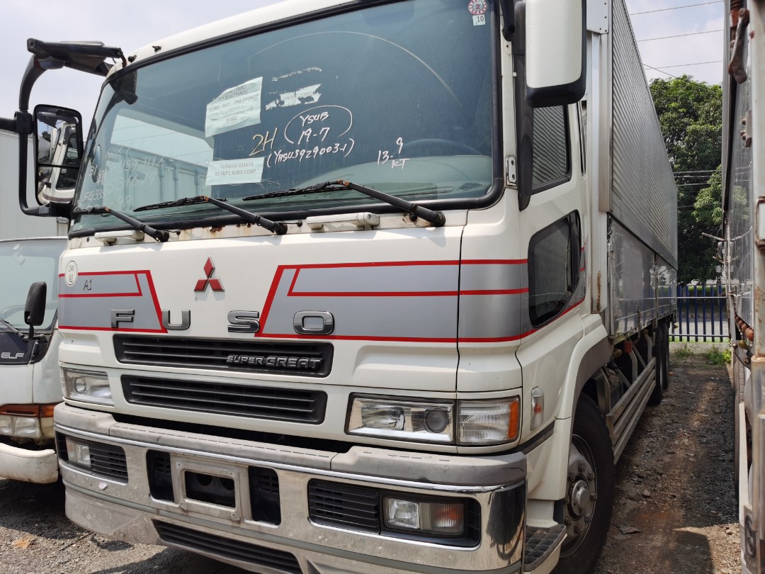 Fuso super great Wing van 6m70 10w, Special Vehicles, Heavy Vehicles on Carousell