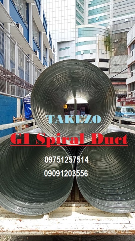 GI Spiral Duct, Commercial & Industrial, Construction & Building ...