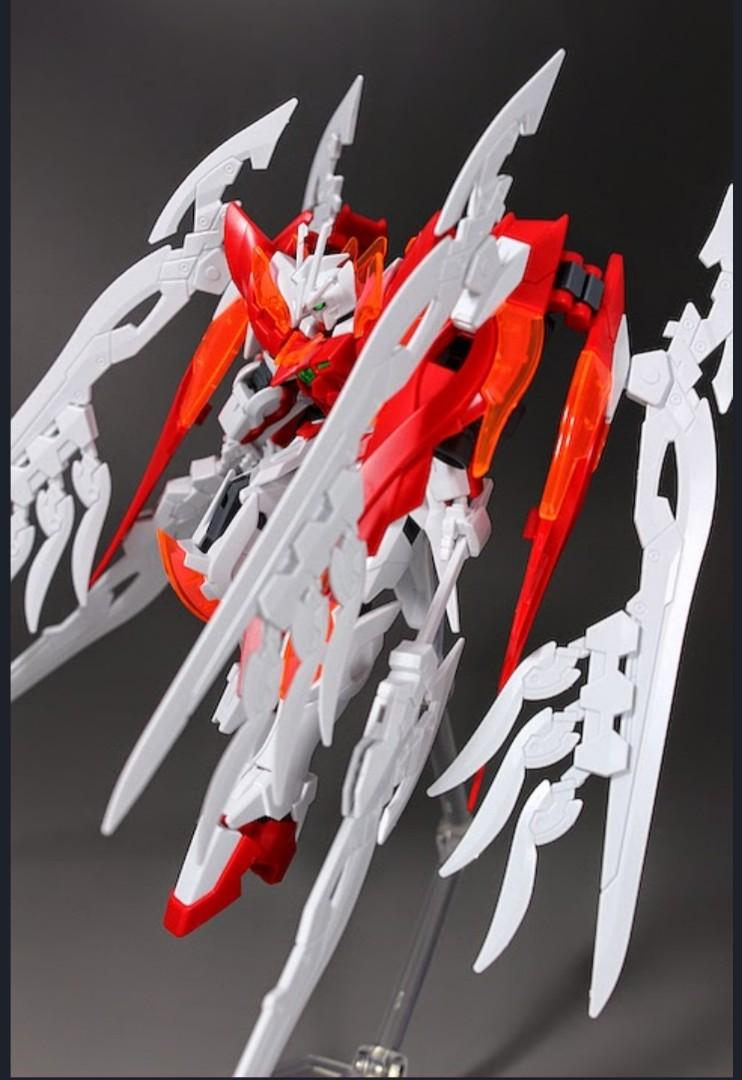 BNIB HG Wing Gundam Zero Honoo with 4 Sets of Wing Gundam Zero Honoo ...