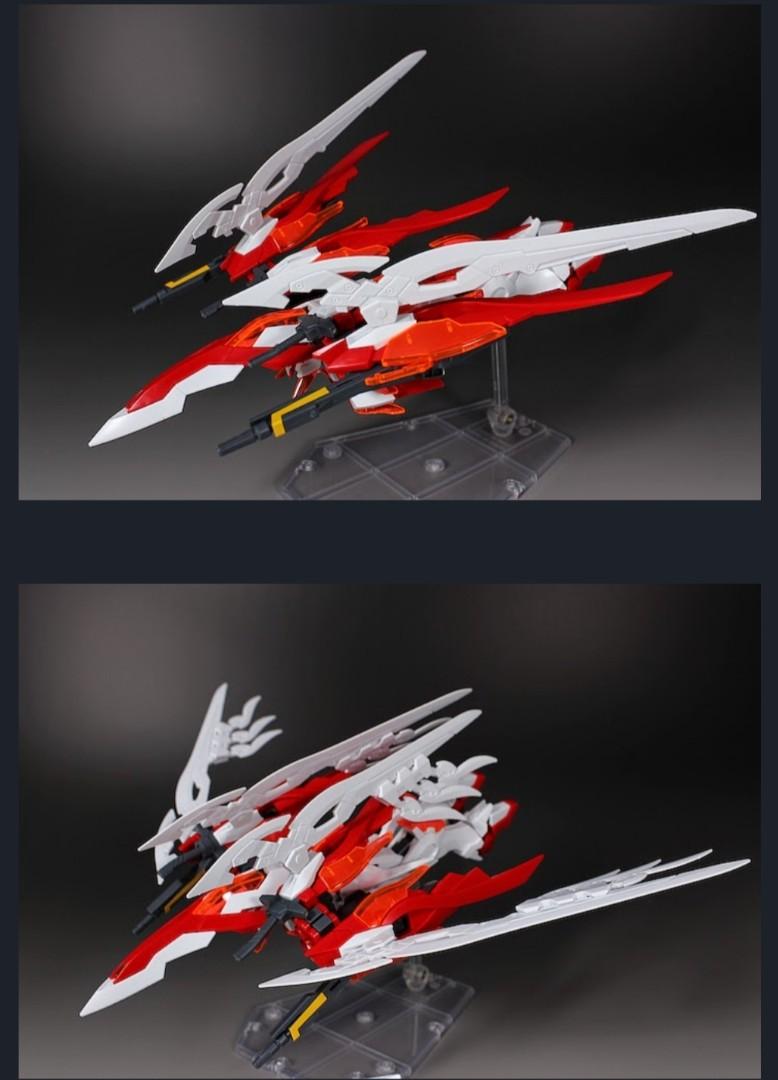 BNIB HG Wing Gundam Zero Honoo with 4 Sets of Wing Gundam Zero Honoo ...