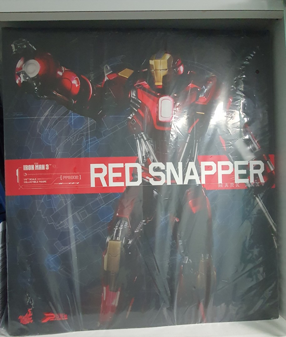 Hot Toys Iron-man Red Snapper, Hobbies & Toys, Toys & Games on Carousell