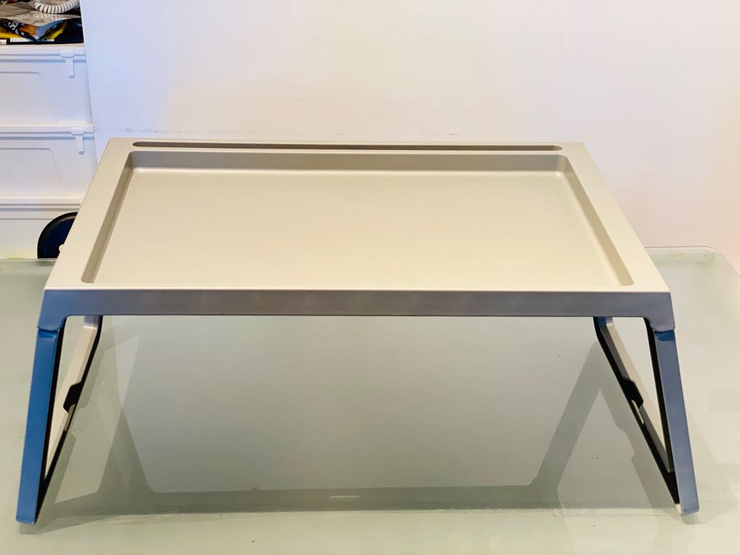 Ikea portable/foldable bed table, Furniture & Home Living, Furniture ...