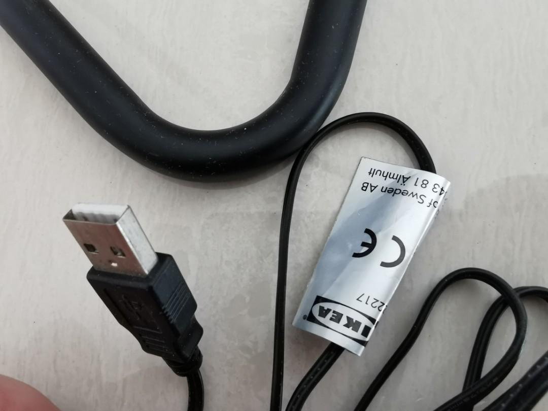 IKEA USB desk light, Furniture & Home Living, Lighting & Fans, Lighting ...