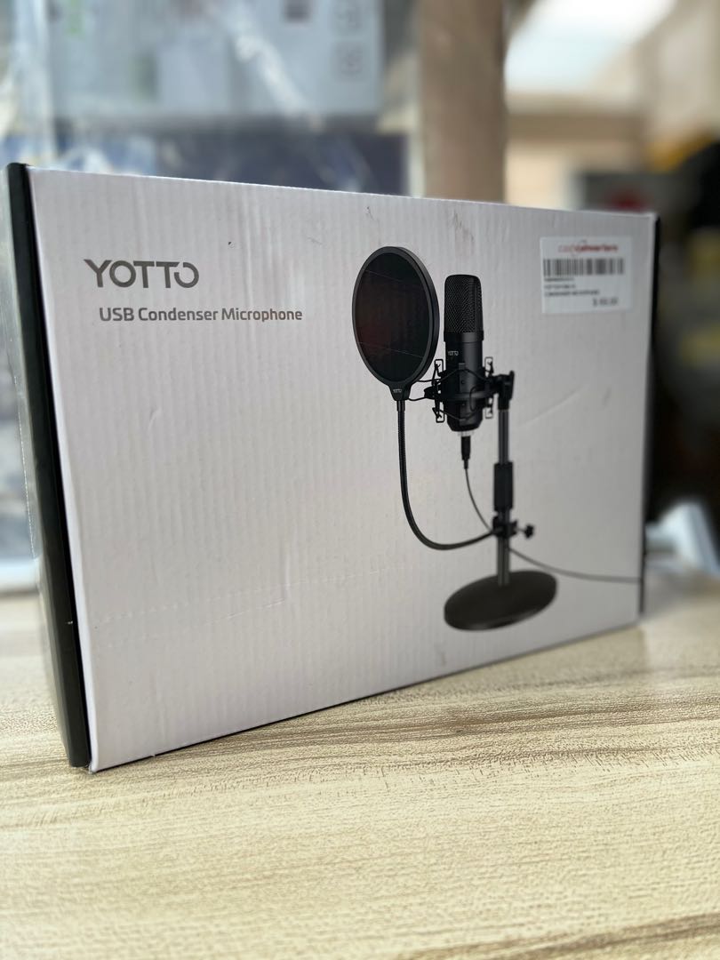JE - Yotto YDM-10 Condenser Microphone, Audio, Microphones on Carousell